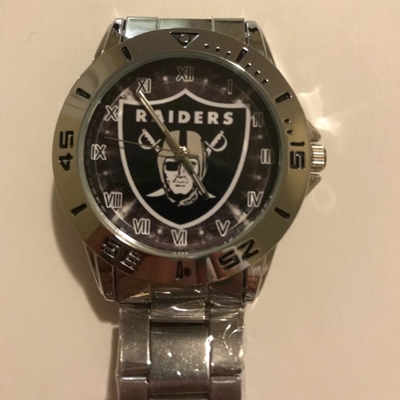 Accessories | New Oakland Raiders Custom Stainless Steel Watch | Poshmark